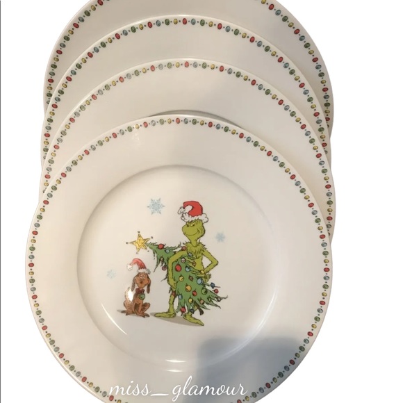 Dr. Seuss | Dining | New Dr Seuss 4 Zrike The Grinch Who Stole ...